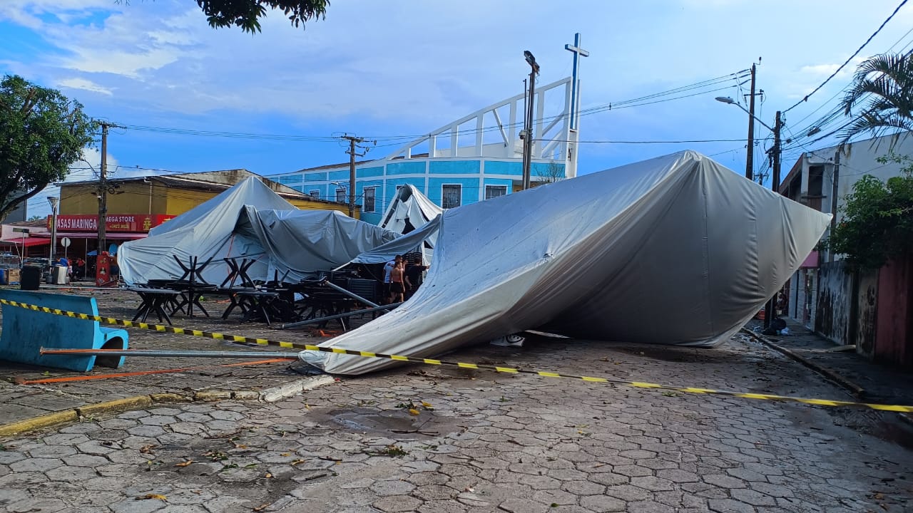 Após temporal, Paróquia Nossa Senhora dos Navegantes emite nota sobre ...