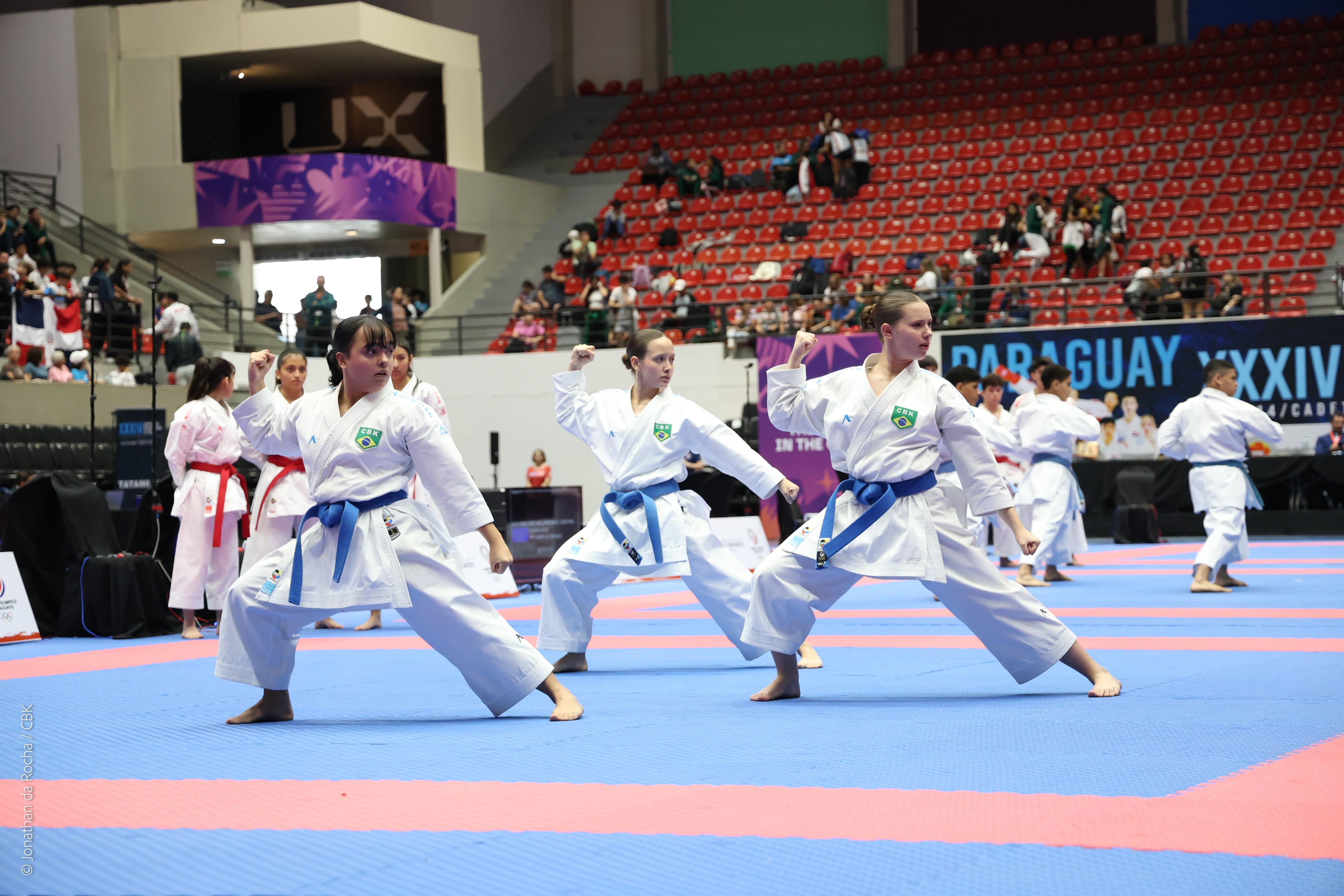 Karatê: Equipe feminina de Paranaguá conquista prata no Pan-Americano ...