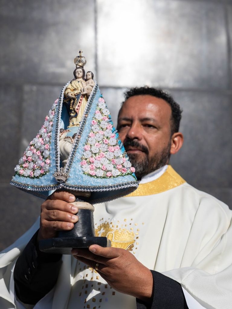 Imagem de Nossa Senhora do Rocio visita o Cristo Redentor pela primeira vez em momento histórico ...